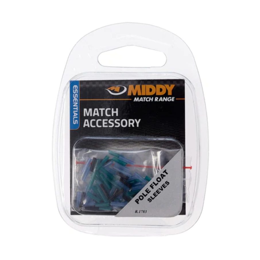 MIDDY POLE FLOAT SLEEVES ,80 PER PACK VARIOUS SIZES - Worcester Angling ...